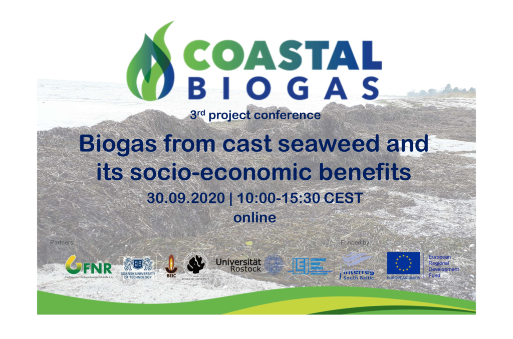 COASTAL Biogas 3rd project conference (virtual) – Lithuanian Energy ...