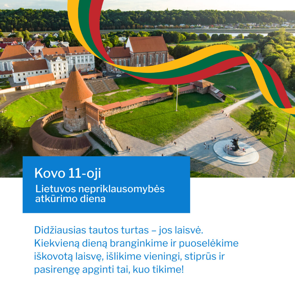 Sveikiname su Kovo 11-ąja – Lietuvos Nepriklausomybės atkūrimo diena – Lietuvos energetikos ...